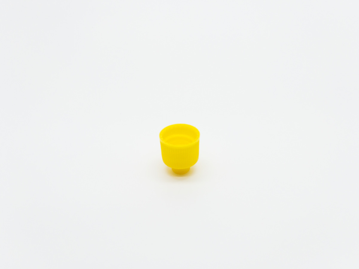 18mm Needle Cap Knurled - Caps & Closures