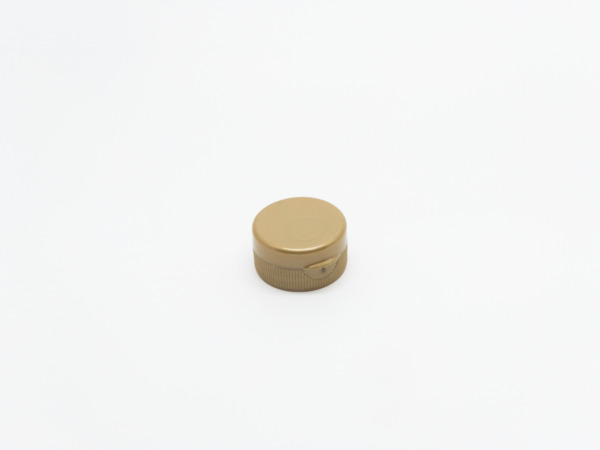 28mm Flip Cap Knurled (28/400) 12mm Orifice - Caps & Closures