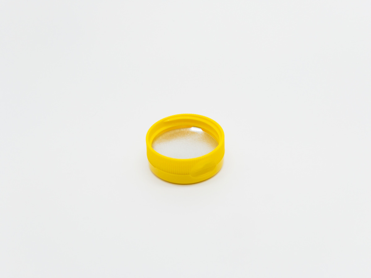 38/400 Flip Cap Knurled 6.4mm Orifice - Caps & Closures