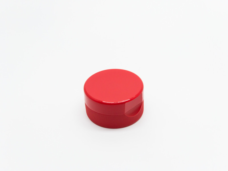 38/400 Flip Cap Knurled 48mm Outer 10mm Orifice - Caps & Closures