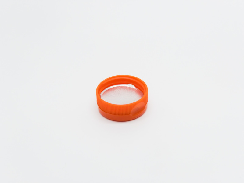 38/400 Flip Cap Knurled 12.7mm Orifice - Caps & Closures